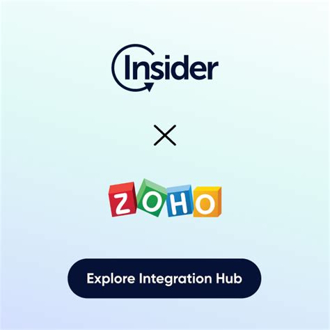 Insider And Zoho Crm Extend Your Tech Stack