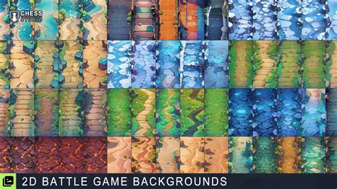 2d Battle Game Backgrounds By Chessstudio