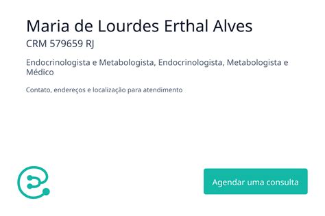 Maria De Lourdes Erthal Alves Endocrinologista E Metabologista Em Nova