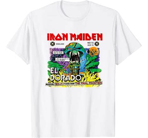 Iron Maiden El Dorado T Shirt Fresh Brewed Tees