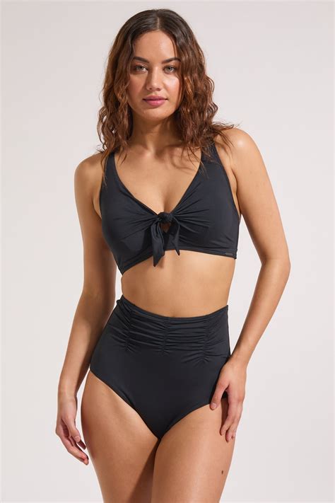 Underwire Tie Front Dde Cup Bikini Top North Beach