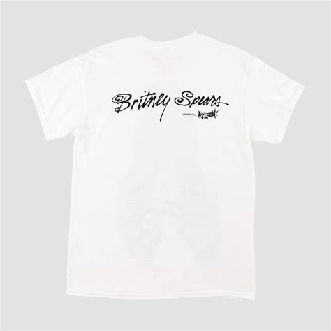 Welcome X Britney Sprears Believe T Shirt White