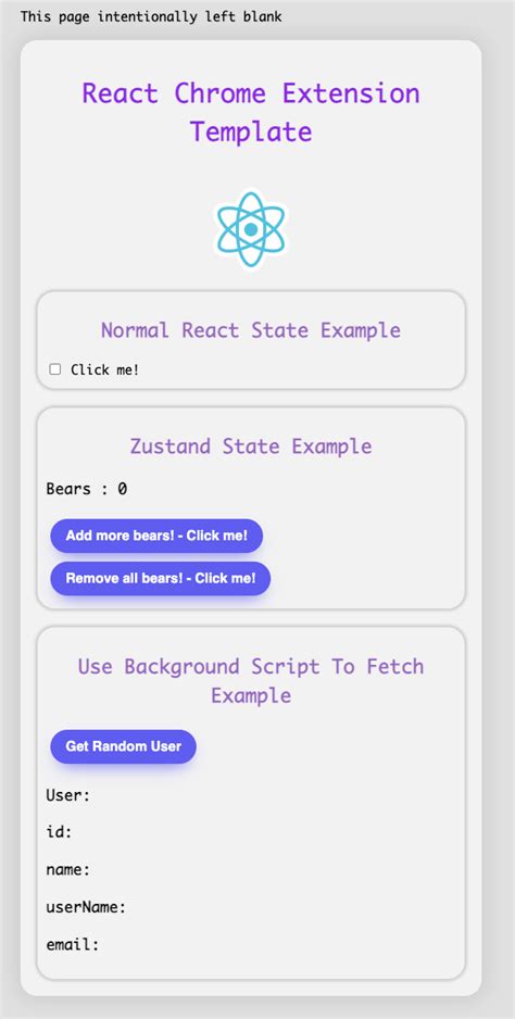 Github Rickwillcoxreact Typescript Chrome Extension Template A