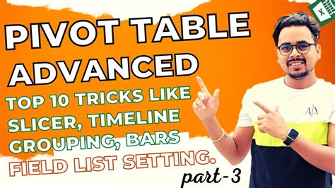 Top 10 Advanced Pivot Table Options In Excel Pivot Table Advanced Level Advanced Pivot Tables