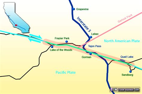 San Andreas Fault Part 3 Frazier Park Tejon Pass Gorman
