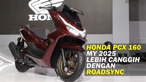 Review Slide Honda Pcx Baru Lebih Canggih Dengan Roadsync Youtube