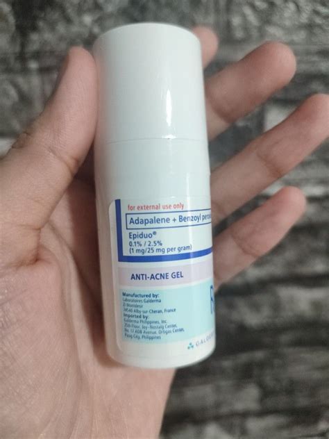 Epiduo Anti Acne Gel Beauty And Personal Care Face Face Care On Carousell