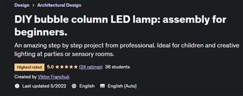 Diy Bubble Column Led Lamp Assembly For Beginners Scriptmafiaorg