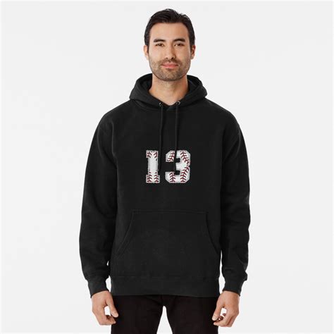 Baseball Number 13 Sticker For Sale By Creativechaster Redbubble