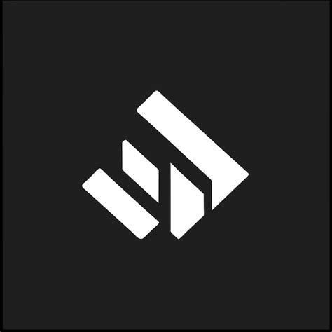 Simple Clean Minimal Favicon Symbol Logo Vector Illustration Premium