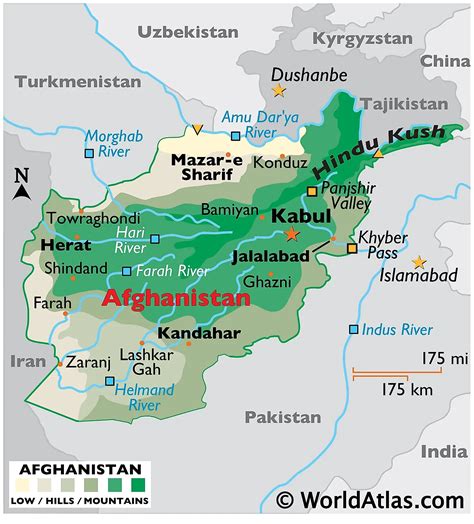 Afghanistan Maps And Facts World Atlas