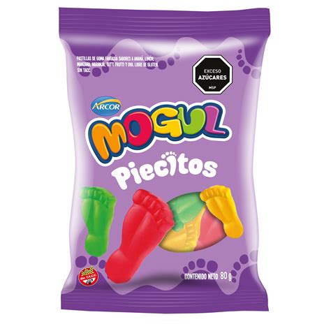 Gomitas Mogul Piecitos 80 G