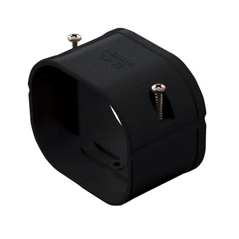 Black Trunking 75x63mm Coupler