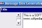 Download Message Box Generator