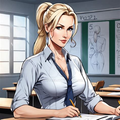 Teacher In The Classroom By Equusfred On Deviantart