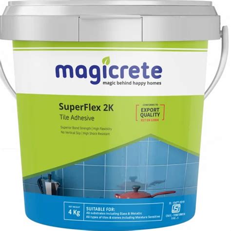 Tile Adhesive Metal Substrate Superflex 2k Bucket At Best Price In Surat