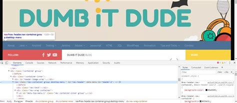 How To Find Web Elements Using Css Selectors Dumb It Dude