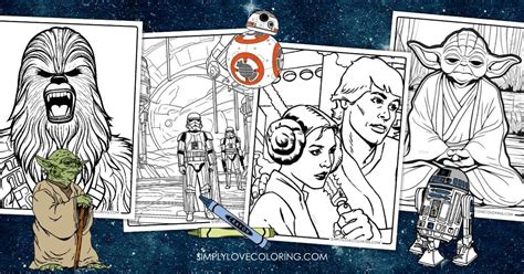 Unleash Your Inner Jedi With Star Wars Coloring Pages