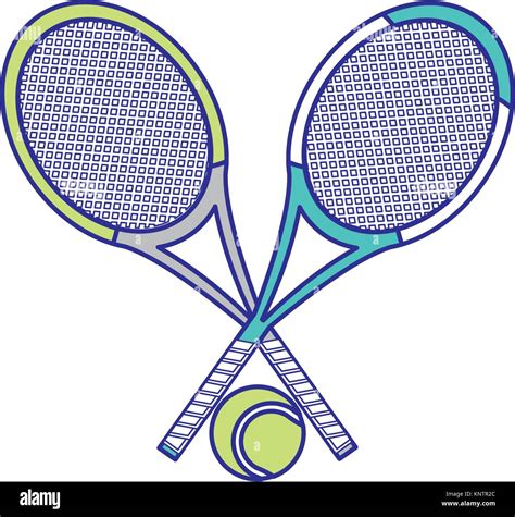 Tennis Racket Design Stock Vector Image And Art Alamy