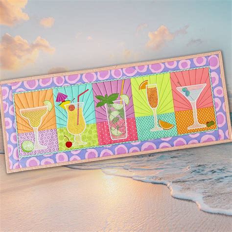 Cocktail Table Runner 5x7 6x10 7x12