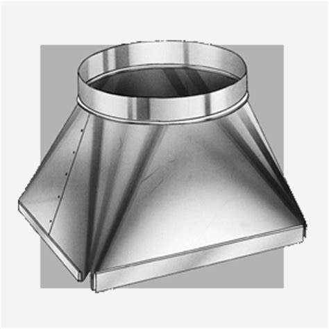 421 Squarerectangular To Round Transition Royal Metal Products