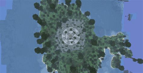 Borobudur Overgrown Minecraft Map