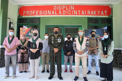 Dandim 1208 Sambas Silaturahmi Dengan Hmi Cabang Sambas