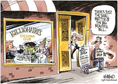 5 Richly Deserved Political Cartoons About Tax Breaks For Billionaires