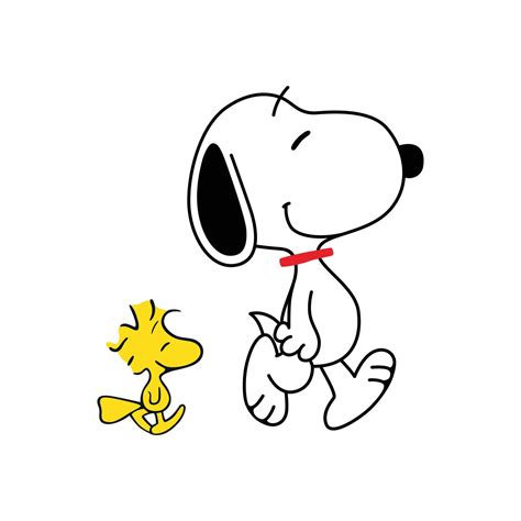 Walking Snoopy With Friend 56443197 Vector Art At Vecteezy