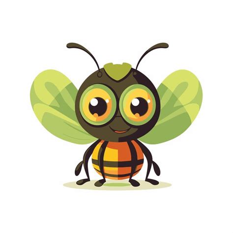 Premium Vector Cute Insect Flat