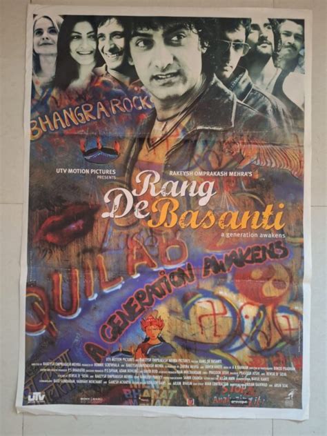 Rang De Basanti Bollywood Movies Poster Bollywood Movie Posters