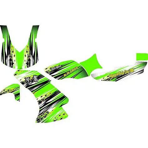 Jual Ninja 250 Mono Decal Sticker Decal Stiker Full Body Ninja 250