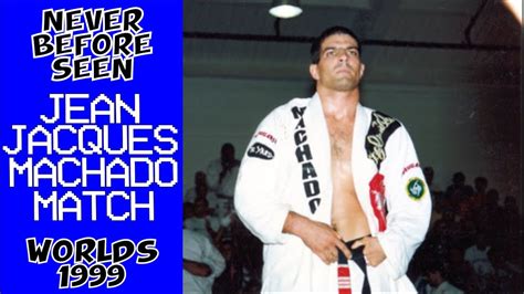 Old School Bjj Match Jean Jacques Machado Brazilian Jiu Jitsu Match