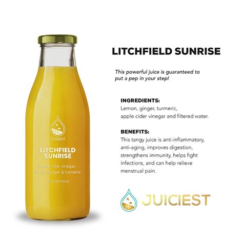 Litchfield Sunrise Cold Pressed Juice Juiciest Pilbara