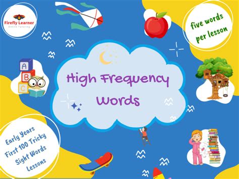 Lesson 2 Of First 100 High Frequency Words Tricky Words Sight Words