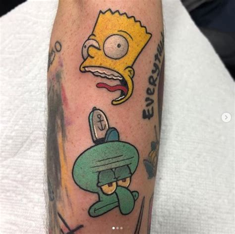 Bart Simpson Tattoos That Might Just Cause You To Have A Cow The