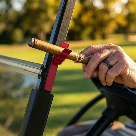 Magnetic Golf Cart Cigar Holder Personalized Golf T T For Him