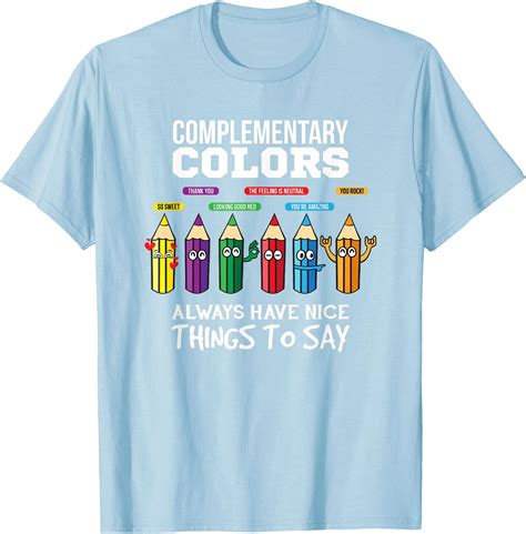 Complementary Colors Pun Artist Art Teacher Softstyle Unisex T Shirt