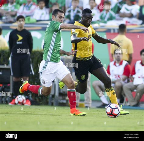 Los Angeles California Usa 9th June 2016 Jamaica Midfielder Je
