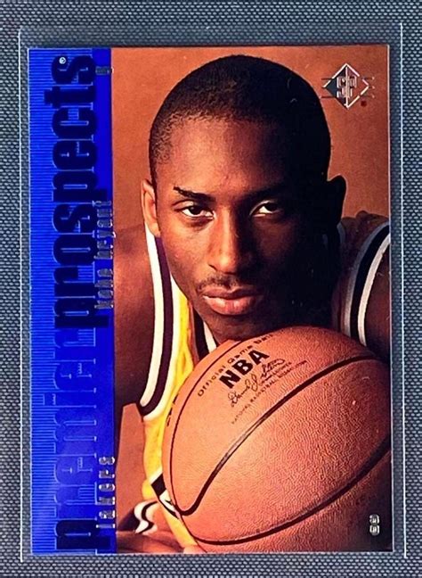 Sold Price 1996 97 Upper Deck Sp Kobe Bryant 134 Rookie Card June 6