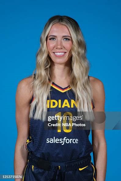 Lexie Hull Of The Indiana Fever Poses For A Head Shot During Wnba
