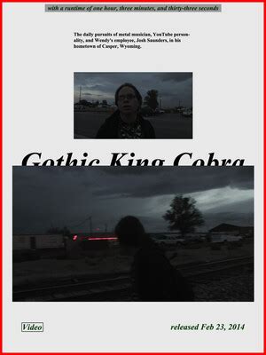 Gothic King Cobra Film Documentary Reviews Ratings Cast And Crew