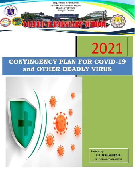 Contingency Plan Drrm Pdf Emergency Management Pandemic