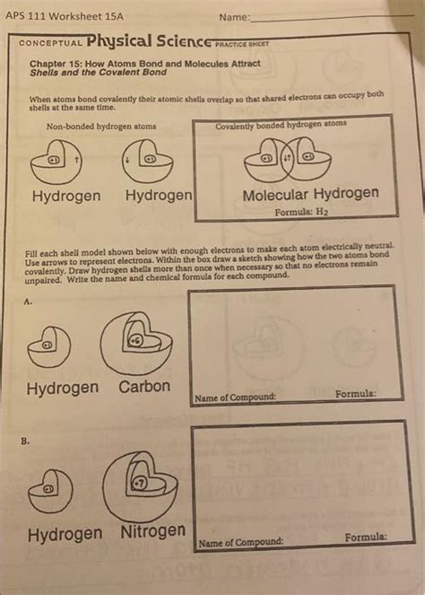 Solved Aps 111 Worksheet 15a Conceptual Physical Science