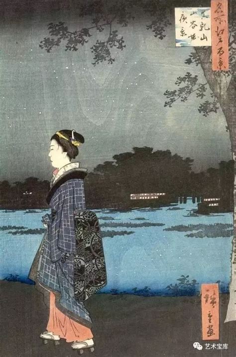 西方艺术史：日本最受欢迎的浮世绘画家之一 安藤广重百科ta说