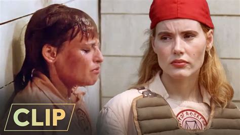 Kit Picks A Fight A League Of Their Own 1992 Geena Davis Rosie Odonnell Lori Petty