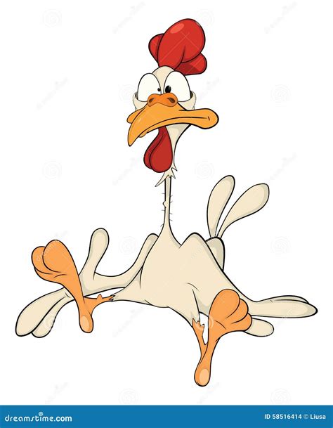 Cockerel Illustration Cartoon 58516414