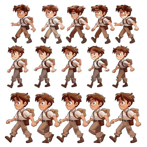 Running Animation Sprite Sheet
