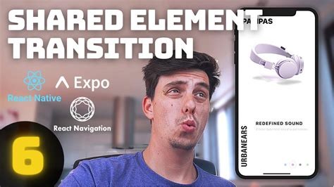 react native shared element transition react navigation v5 episode 6 youtube