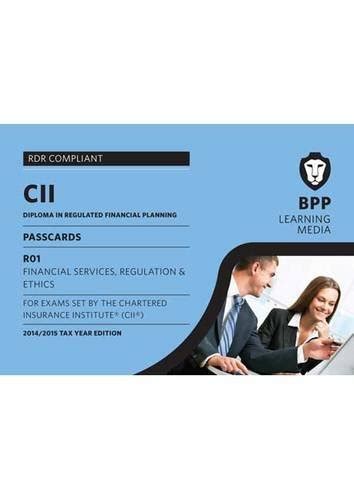 Cii R01 Financial Services Regulation And Ethics R01 Passcards By Bpp Learning Media Goodreads